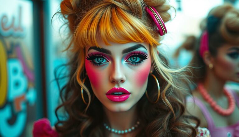 80er Make-up: Looks und Trends der Disco-Ära