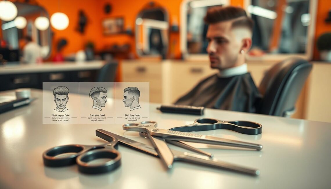 Perfekter Taper Fade Haarschnitt Guide