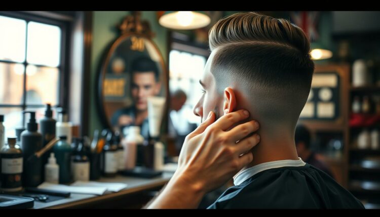 Perfekter Taper Fade Haarschnitt Guide