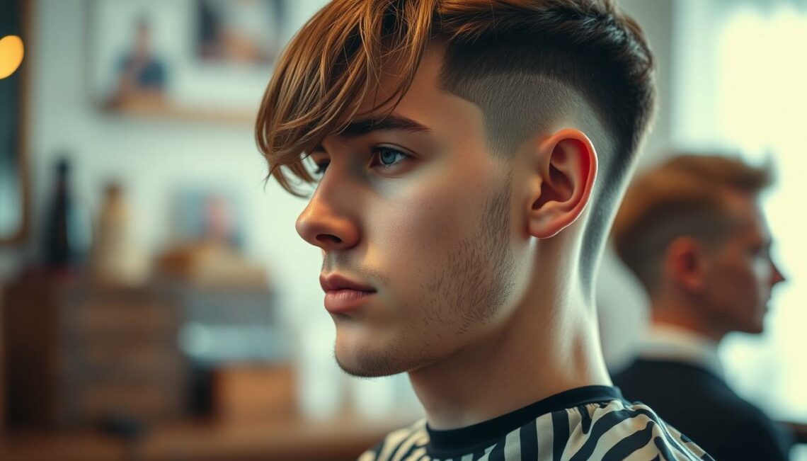 Perfekter Taper Fade Haarschnitt Guide