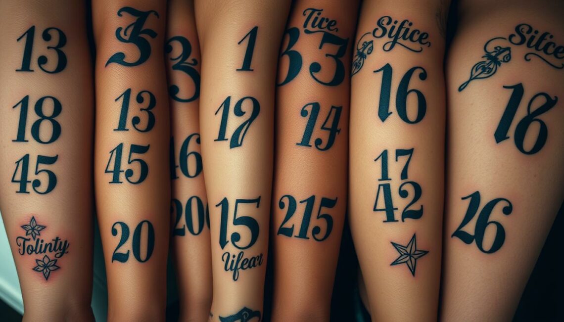 Zahlen Tattoo Bedeutung: Symbolik Entschlüsselt